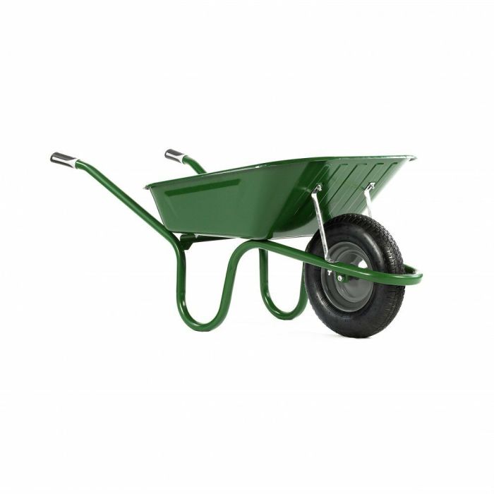 Haemmerlin 1041 Original Wheelbarrow 90L Green Pneumatic Tyre